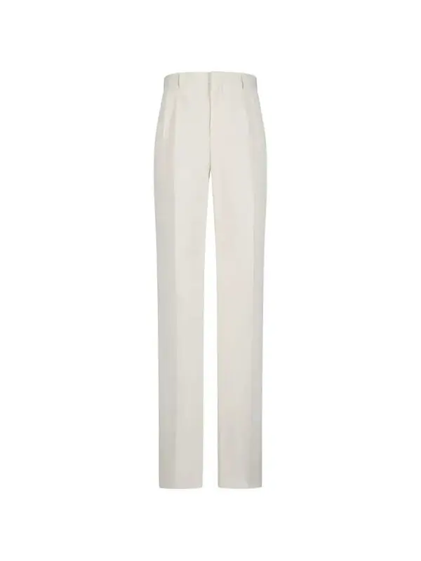 LARDINI S Drop Regular Pants - White