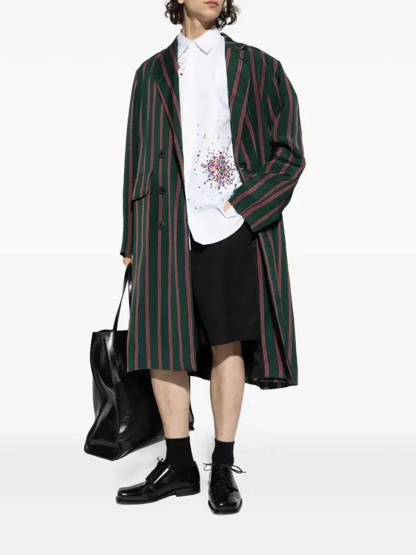 Dries Van Noten Shirt 00910-caper Emb 3293 M. W.shirt