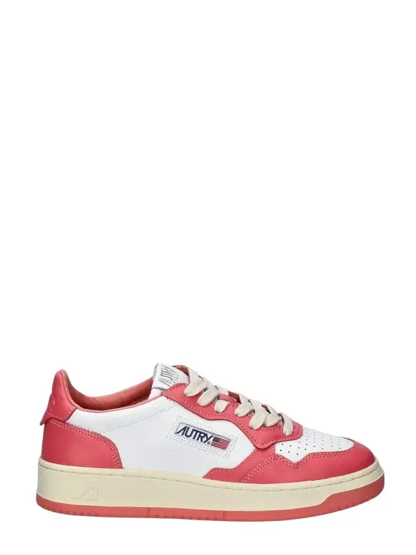 AUTRY S Sneakers Bicolor Tea Rose - White