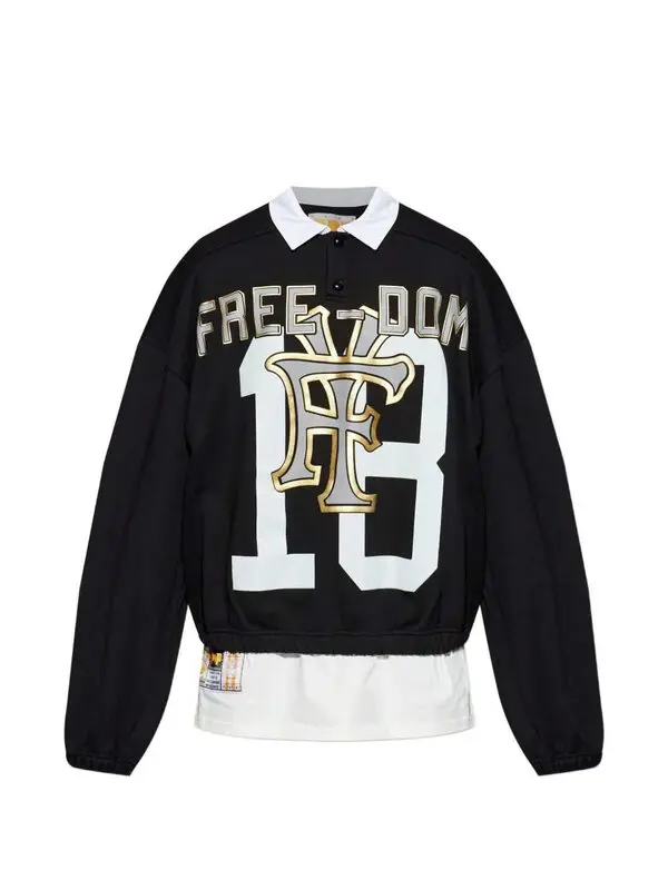 PDF Cotton Graphic Sweatshirt - Multi