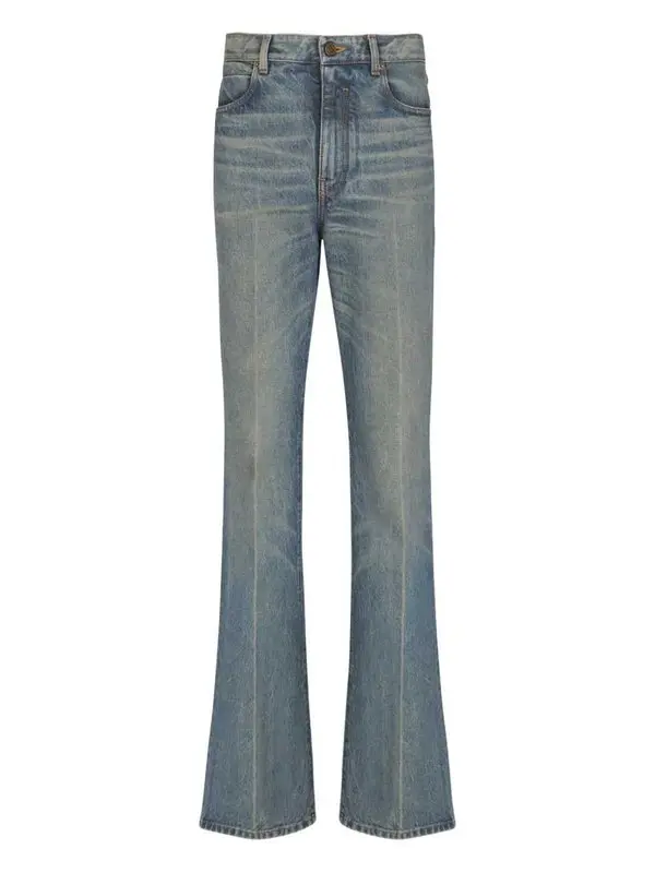 Balmain Flared Jeans - Blue