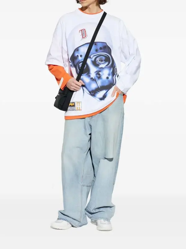 PDF Crew-neck T-shirt With Print