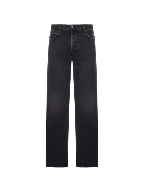 HAIKURE Blake Straight Leg Jeans - Black