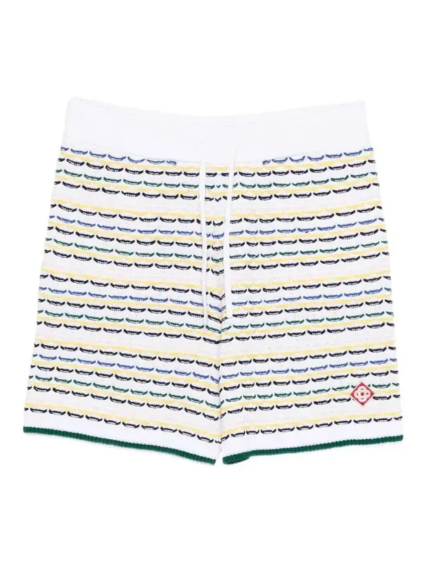 Casablanca Patterned Shorts