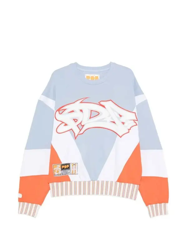 PDF Color-block Sweatshirt - Multi