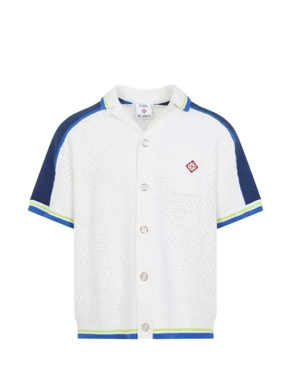 Casablanca Shirt With Embroidered Logo - Multi