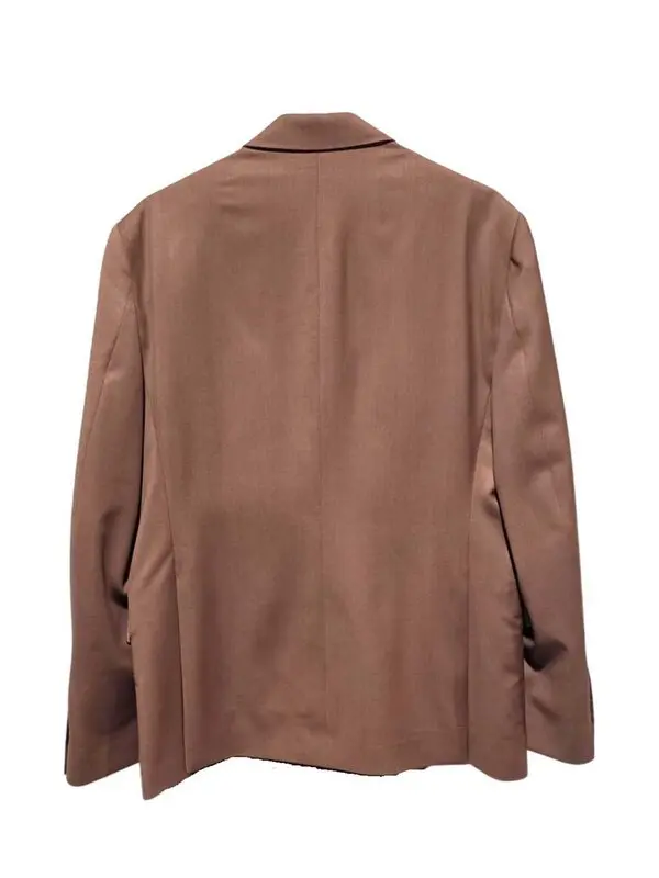 LARDINI Double-breasted Blazer - Brown
