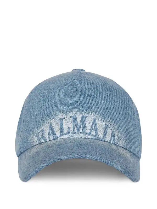 Balmain Printed Baseball Cap