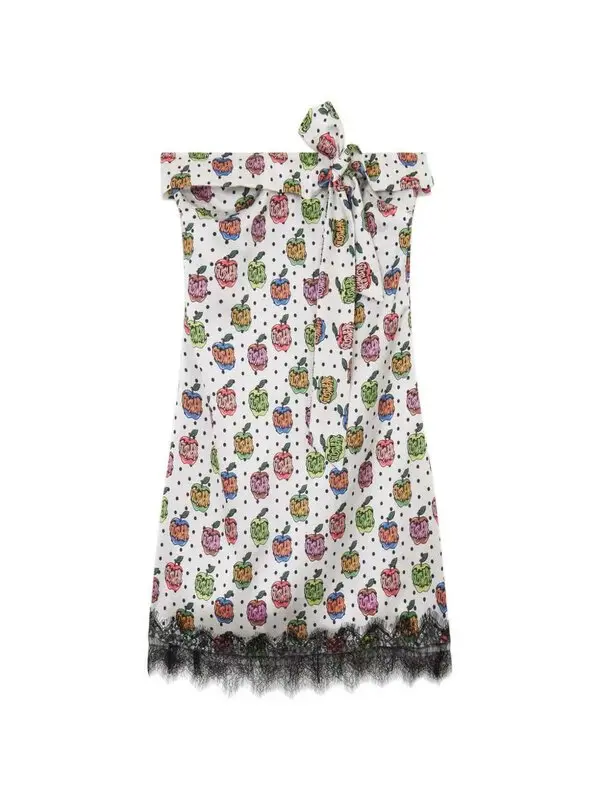 Gcds Short Dress With Print - Multi