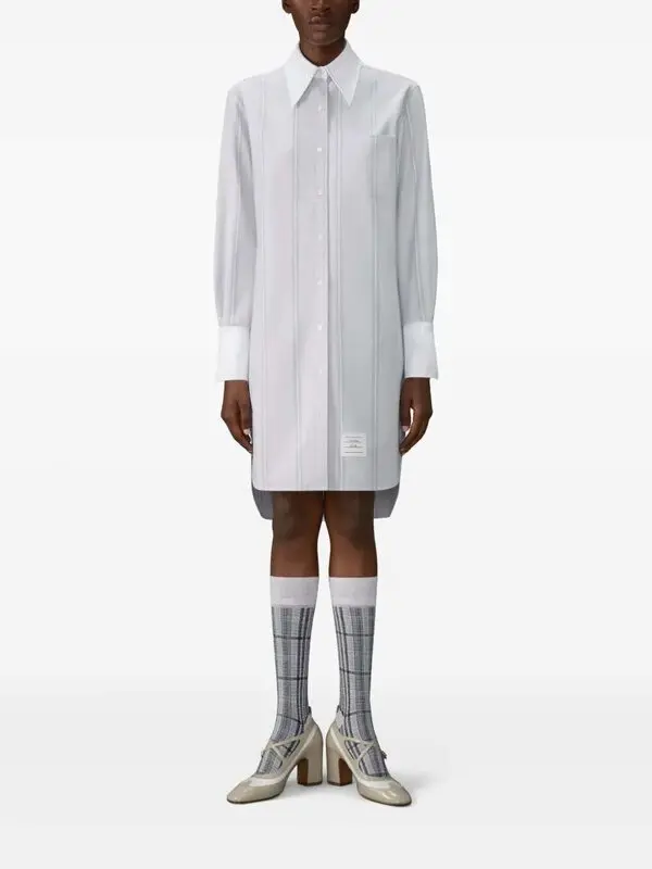 Thom Browne Striped Mini Dress