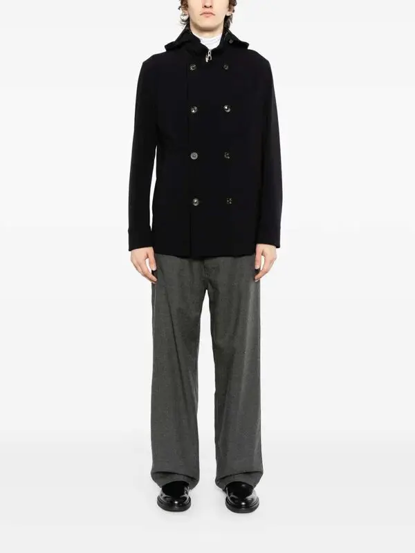 MONTECORE Double-breasted Jacket With Hood