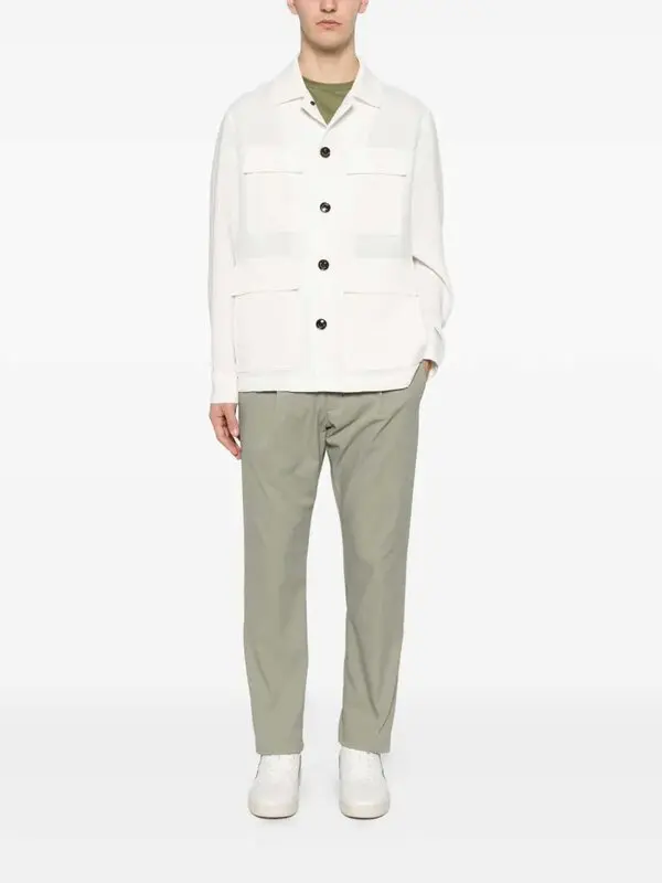 MONTECORE Shirt Jacket With Buttons And Pockets