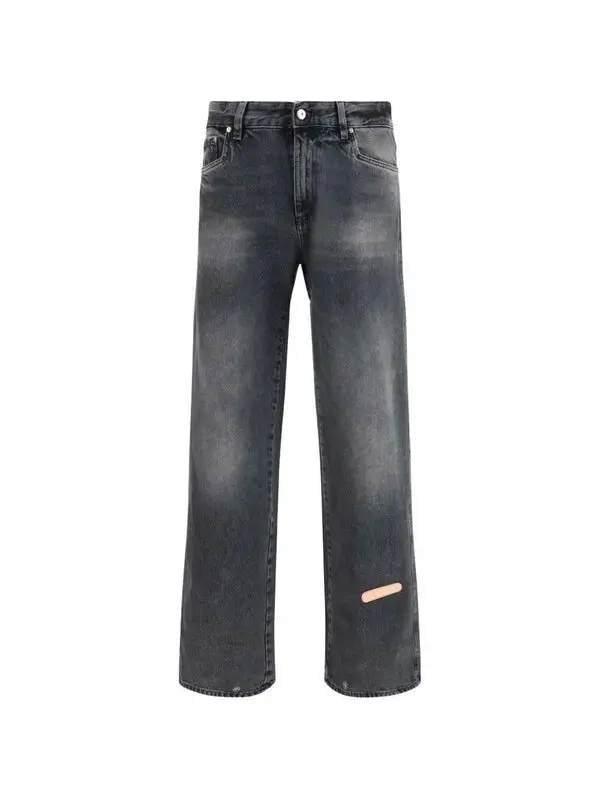 PDF Jeans With Graphic Patches