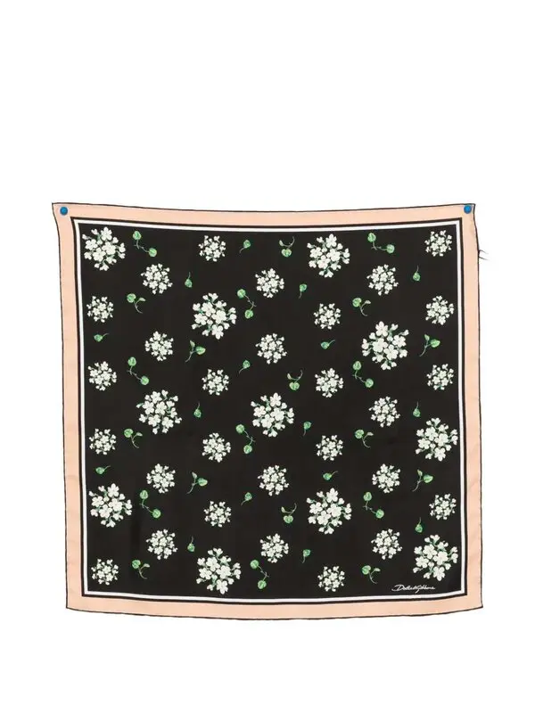 Dolce & Gabbana Floral Scarf - Multi
