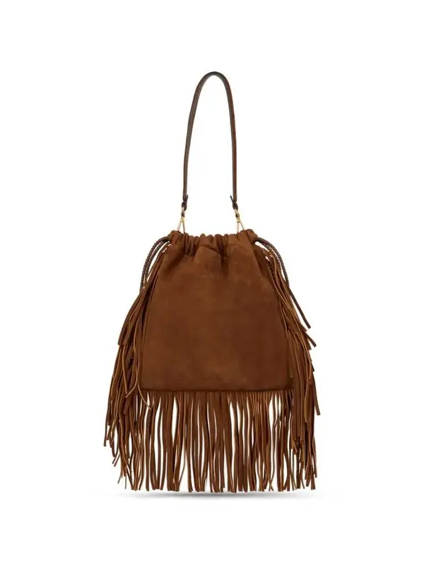 Etro Kalispera Medium Studded And Fringed Tote Bag