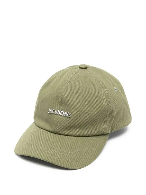 Jacquemus Cotton Baseball Cap With Logo