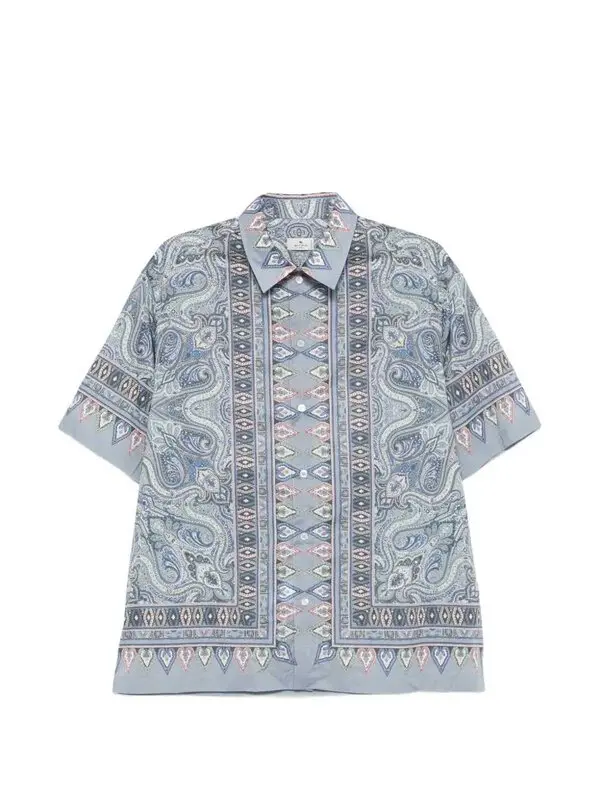 Etro Paisley Shirt - Blue