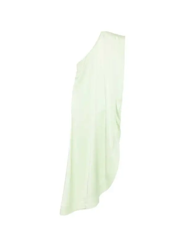 Rick Owens Long One-shoulder Dress - Green