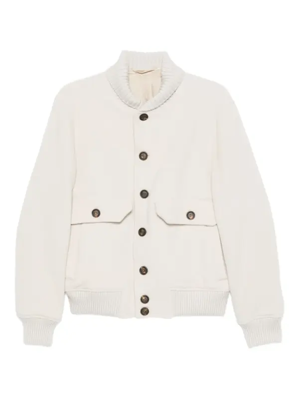 Max Mara Buttoned Jacket - Brown