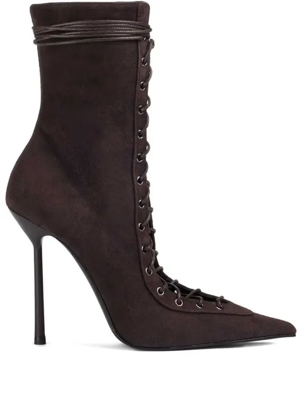 LE SILLA Colette 120mm Boots - Brown
