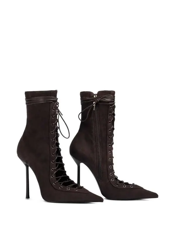 LE SILLA Colette 120mm Boots - Brown