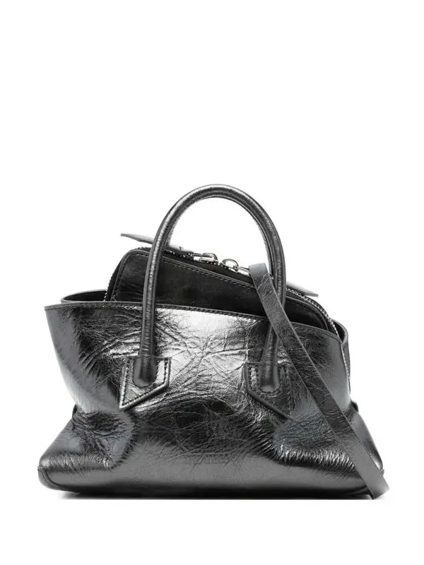 Jacquemus Leather Tote Bag - Grey