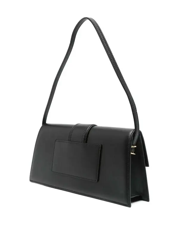 Jacquemus Le Bambino Long Leather Crossbody Bag - Black