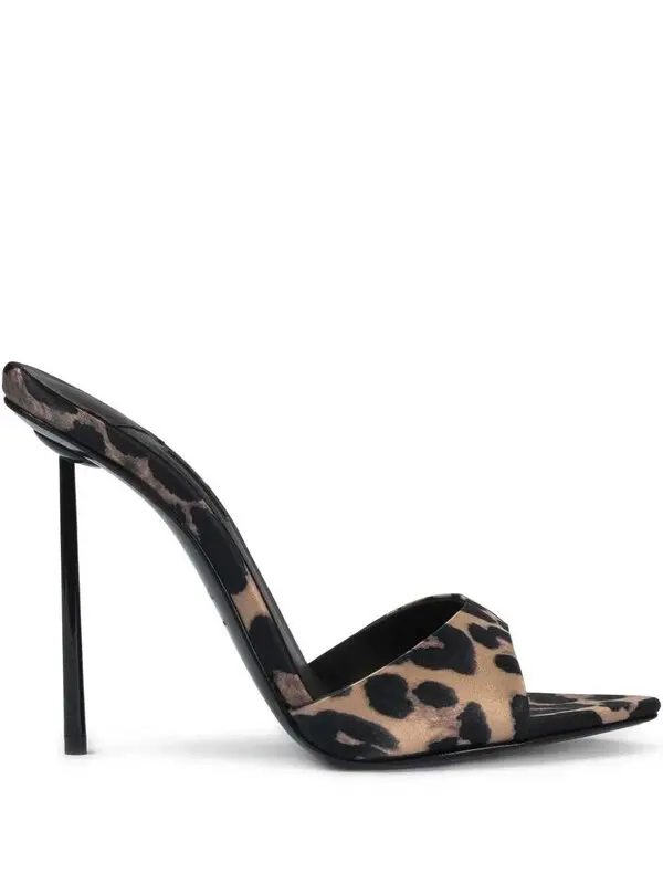 LE SILLA Bella 120mm Mules - Brown