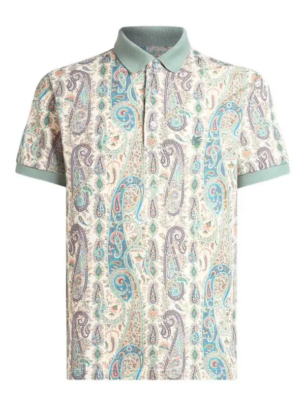 Etro Cotton Polo - Multi