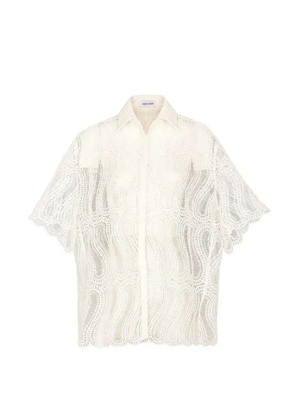 Raquel Diniz Lace Shirt - White
