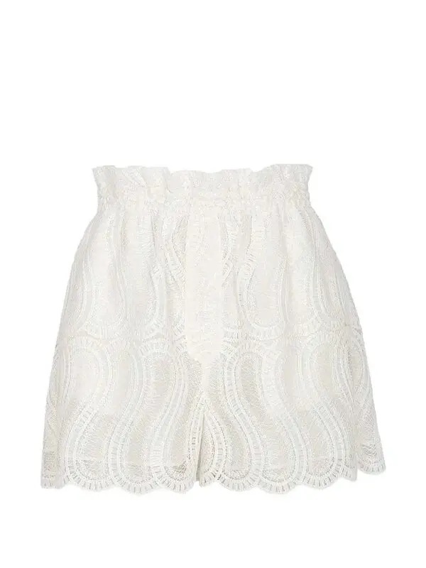 Raquel Diniz Bahia Lace Shorts - White