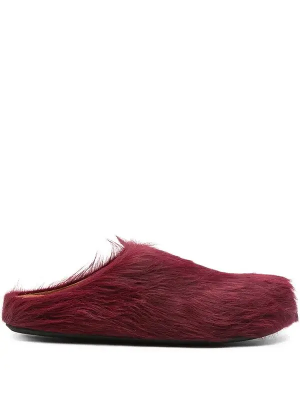 Marni Footbed Mules - Red