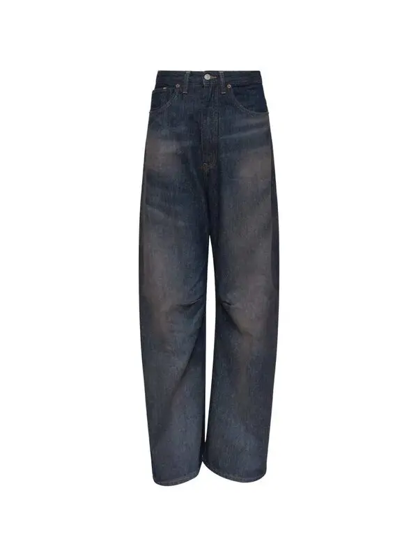 MAISON MARGIELA Indigo Wide-leg Jeans - Blue