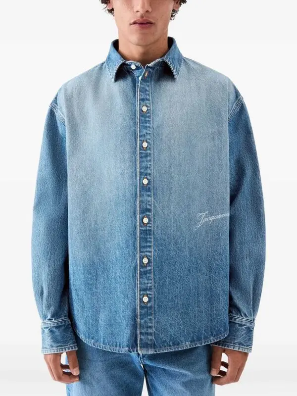 Jacquemus Button-down Denim Shirt