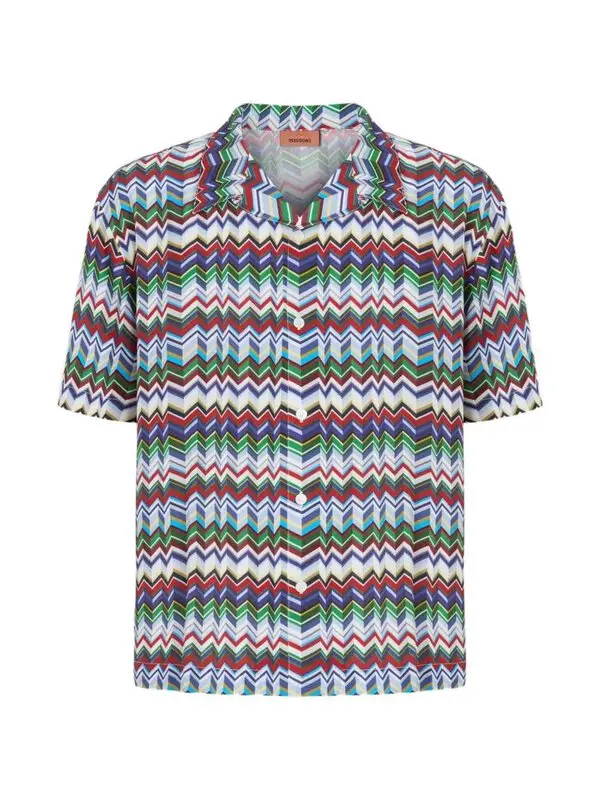 Missoni Zigzag Button-up Shirt - Multi
