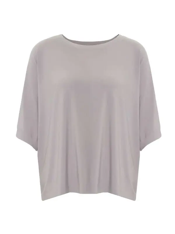 Norma Kamali Boxy T-shirt - Grey