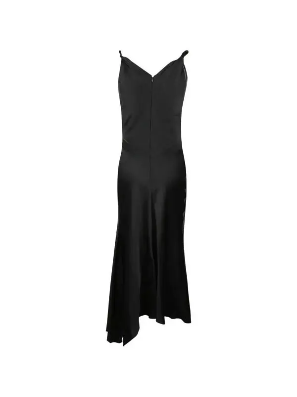 Victoria Beckham Norma Kamali V-neck Midi Dress
