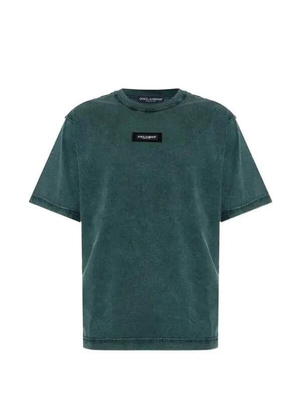 Dolce & Gabbana Short-sleeved T-shirt - Green