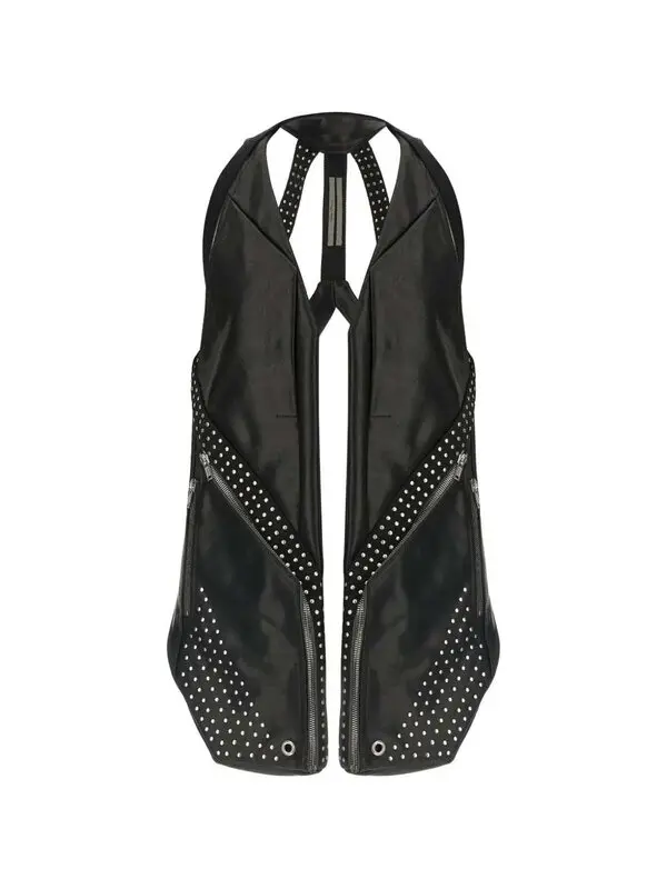 Rick Owens Temple Leather Vest