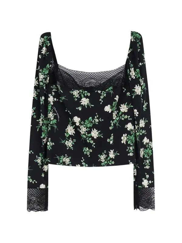 Dolce & Gabbana Floral Lace Blouse - Multi