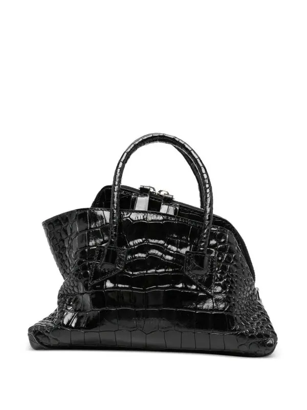 Attico La Passeggiata Mini Tote Bag - Black