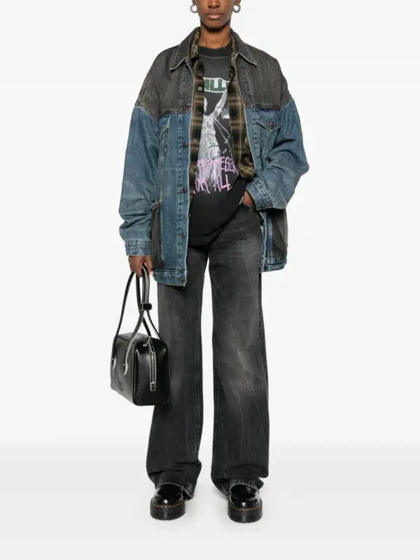 HAIKURE Jeans Korea - Black