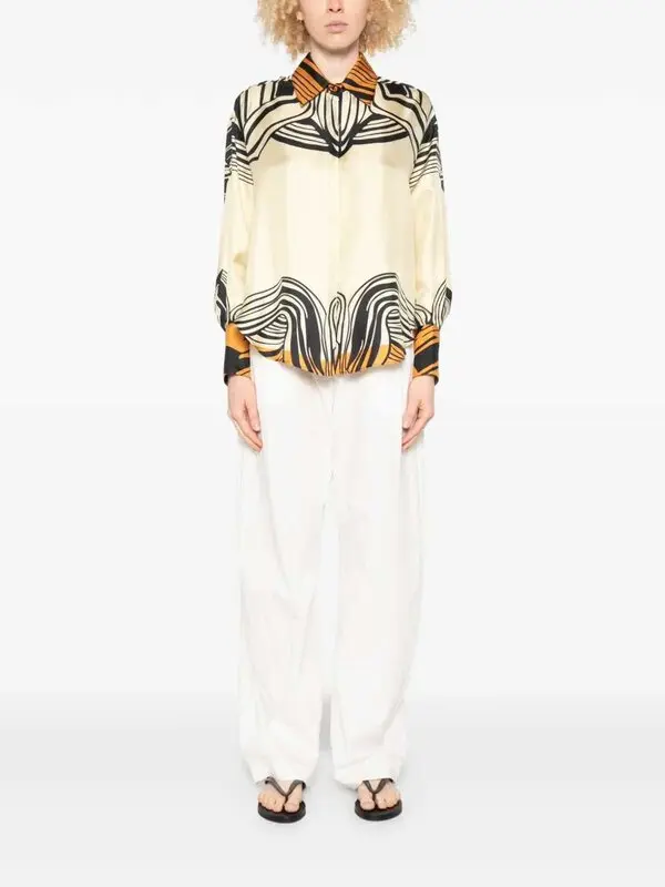Raquel Diniz Bahia Printed Twill Shirt