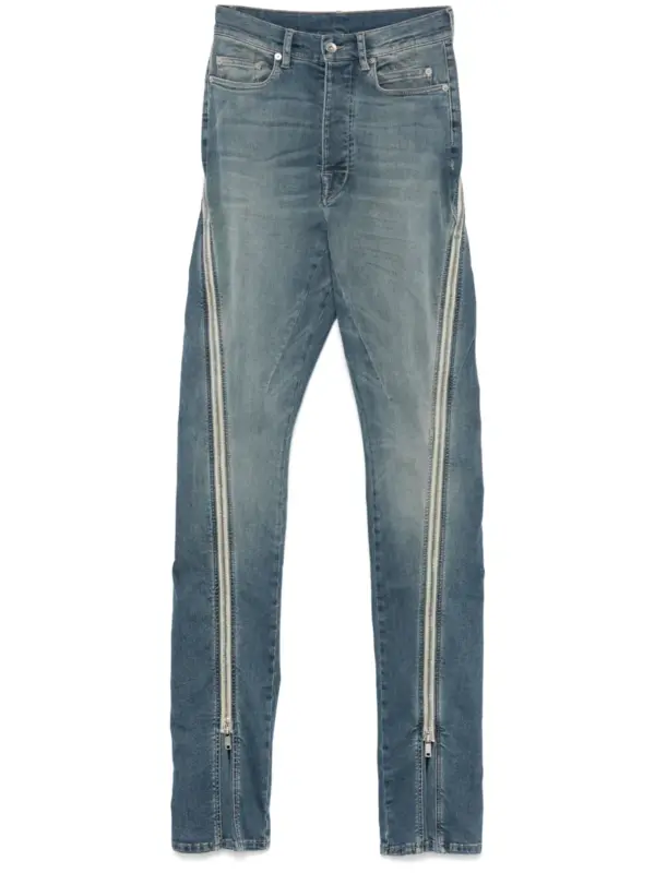 Rick Owens Bolan Banana Jeans - Blue