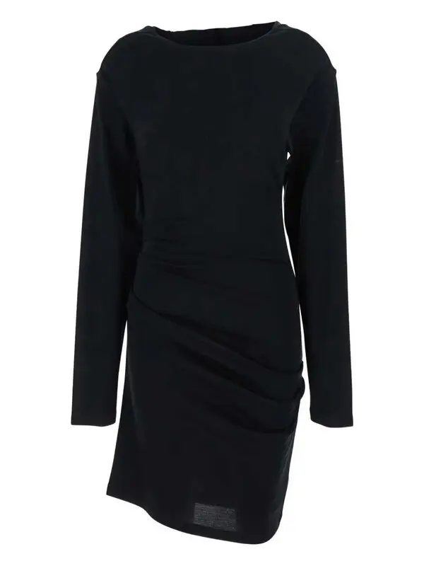 Jacquemus Gathered Dress - Black
