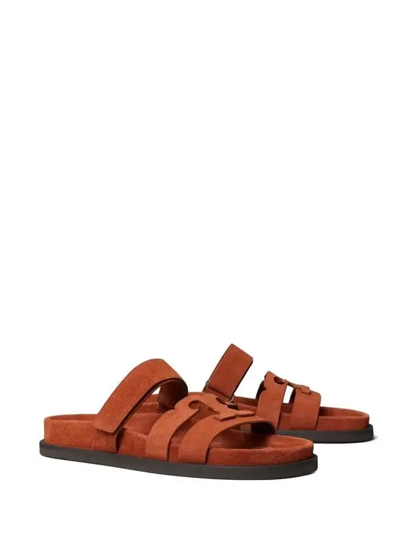 Tory Burch Ines Sandals With Logo Plaque