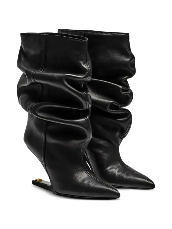 Balmain No-wedge Ankle Boots