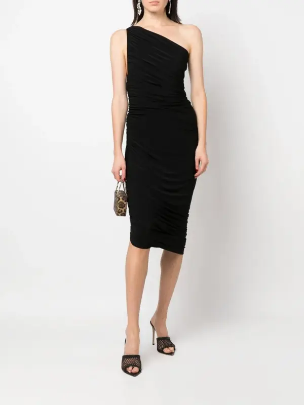 Norma Kamali One-shoulder Diana Dress