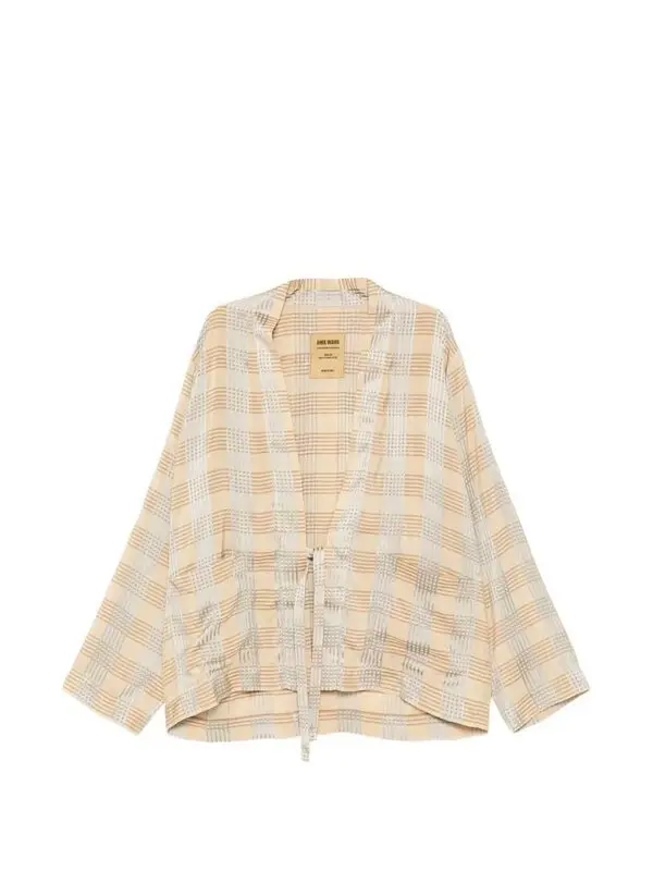 UMA WANG Plaid Jacket