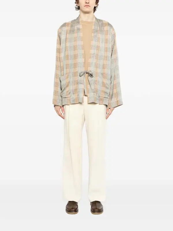 UMA WANG Plaid Jacket
